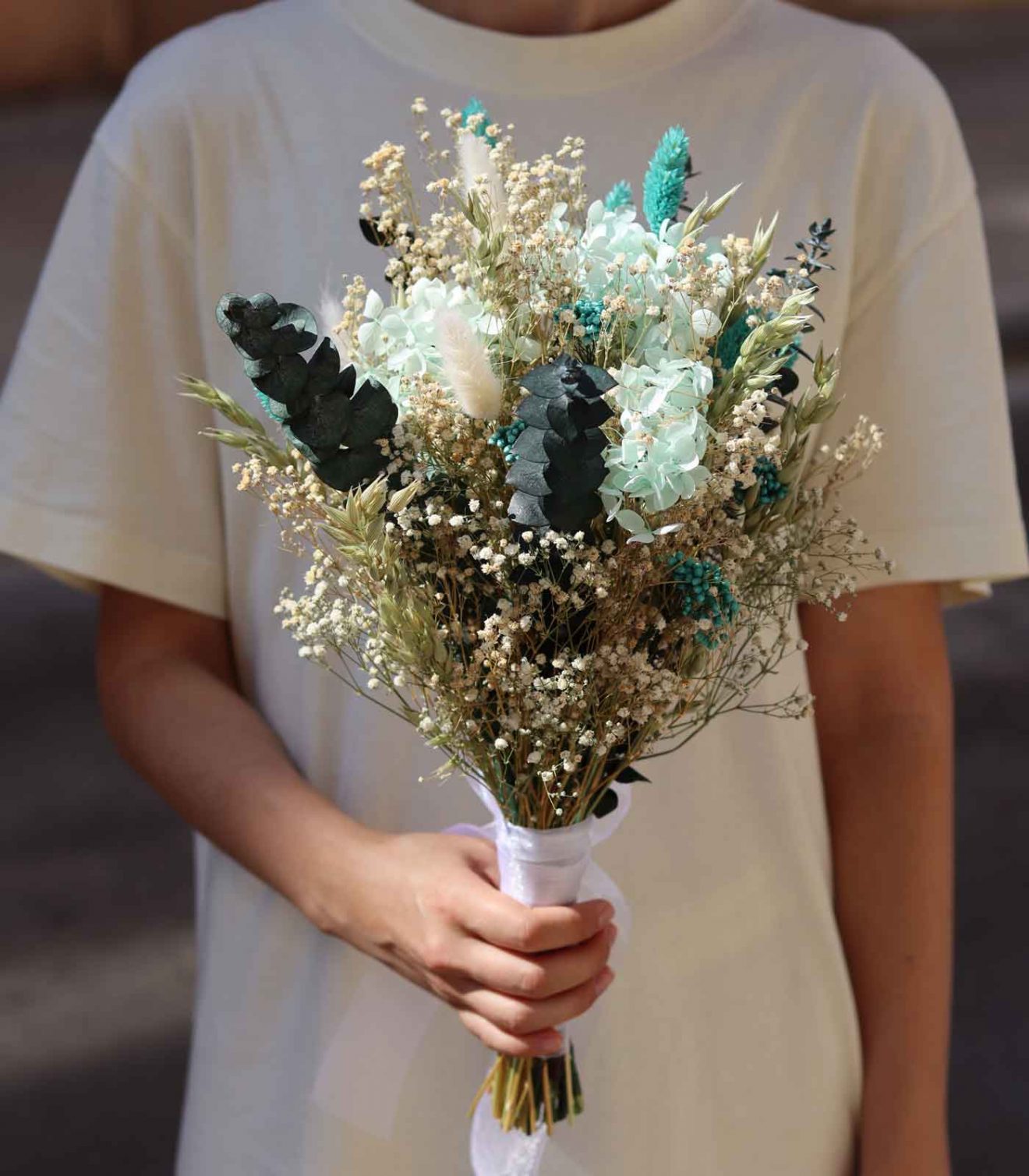 Ramo de novia sencillo y original - Cielo - Aloe Lola